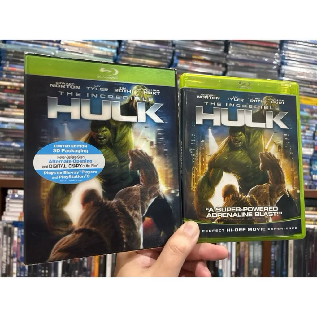 The Incredible Hulk : Blu-ray แผ่นแท้ หายาก มีเสียงไทย และ บรรยายไทย ...