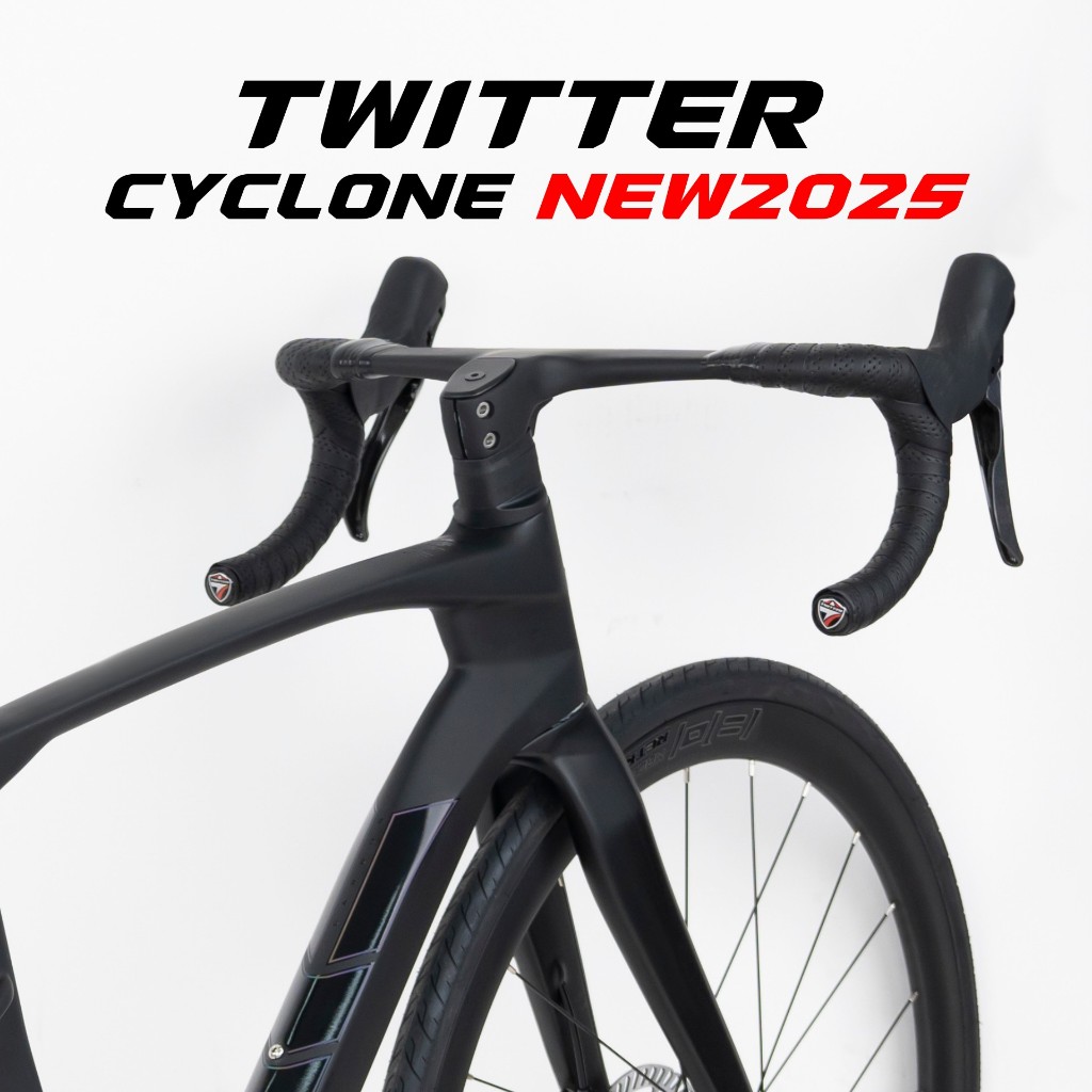 จักรยานเสือหมอบ คาร์บอน 2025! TWITTER CYCLONE RS 24สปีด รับประกัน 5 ปี ...