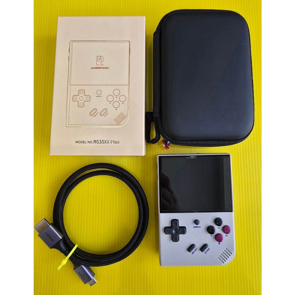 [มือสอง] Anbernic RG35XX PLUS เกมคอนโซล Linux ระบบ 3.5 นิ้ว 64 128GB ...
