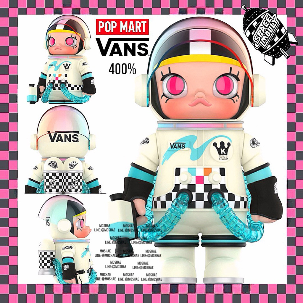 POP MART MEGA SPACE MOLLY 400% VANS | Shopee Thailand