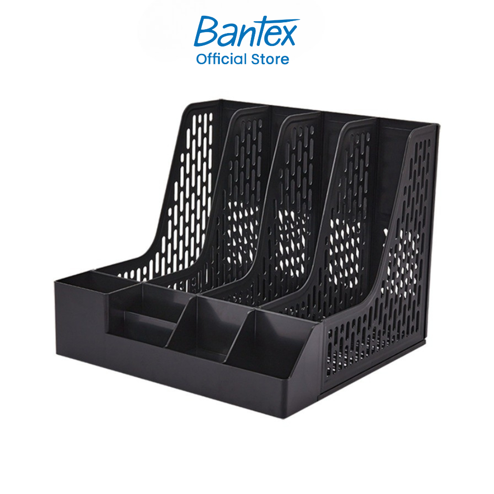 [ของขวัญฟรี] Bantex กล่องใส่เอกสารตั้งโต๊ะ แฟ้มตั้งโต๊ะเก็บเอกสาร A4 มี ...