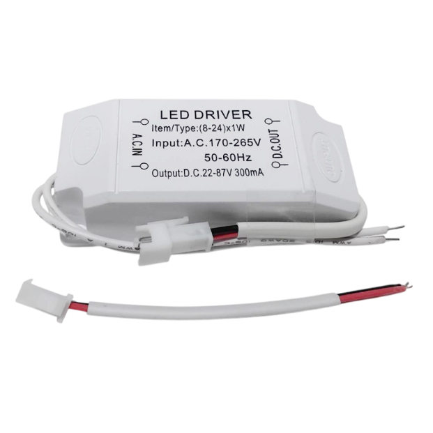 LED DRIVER ขนาด 8-24W 300mA ใช้ไฟบ้าน 220V AC | Shopee Thailand