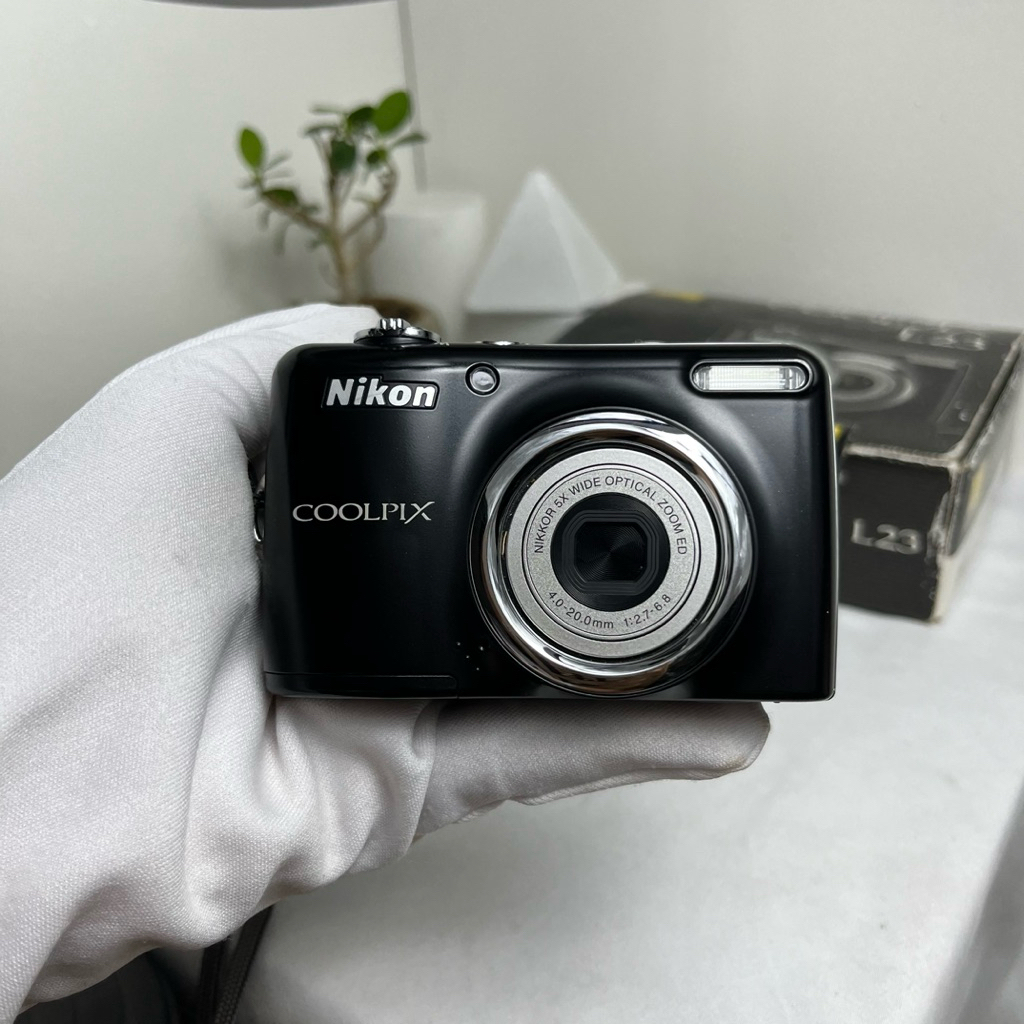 Nikon coolpix L23(รุ่นหายาก) รุ่นคุณเจนเย่ กล่อง | Shopee Thailand