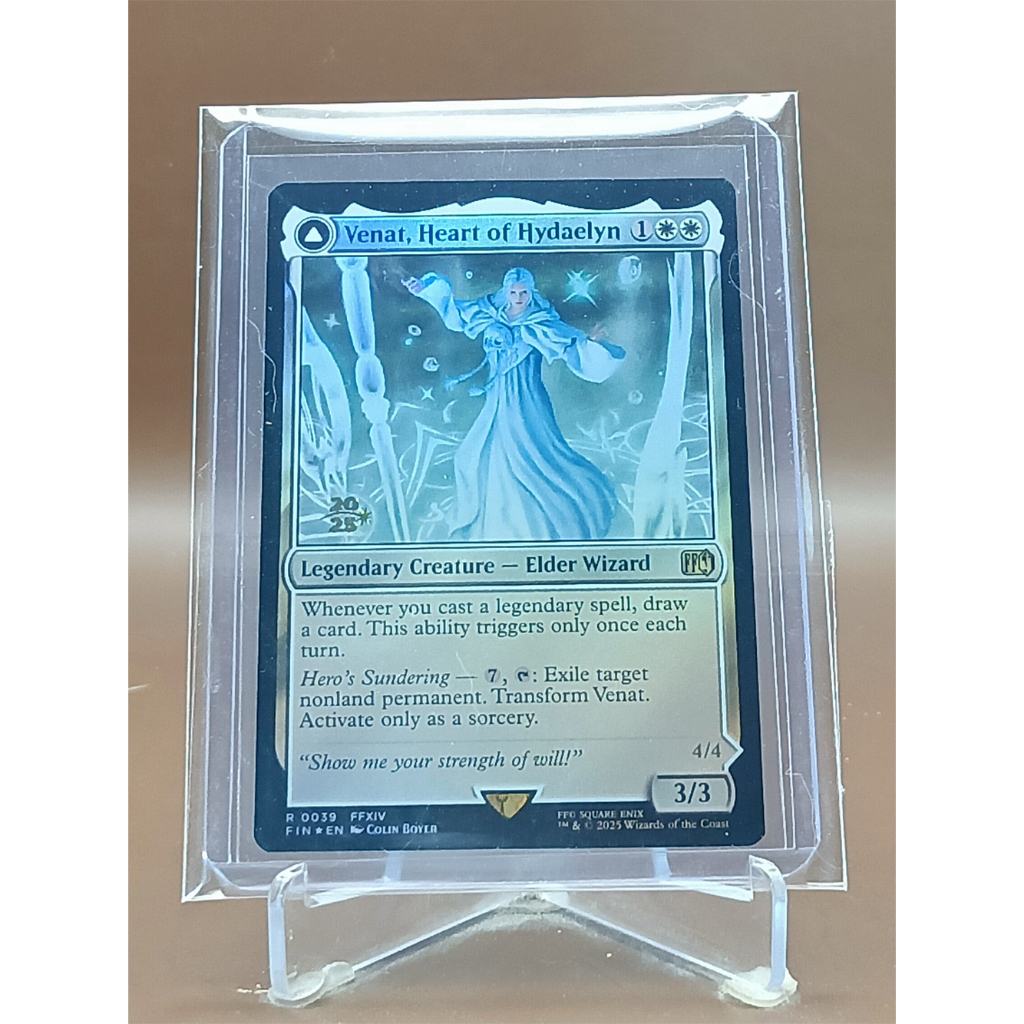 การ์ด Magic The Gathering (MTG) Final Fantasy Venat, Heart of Hydaelyn ...
