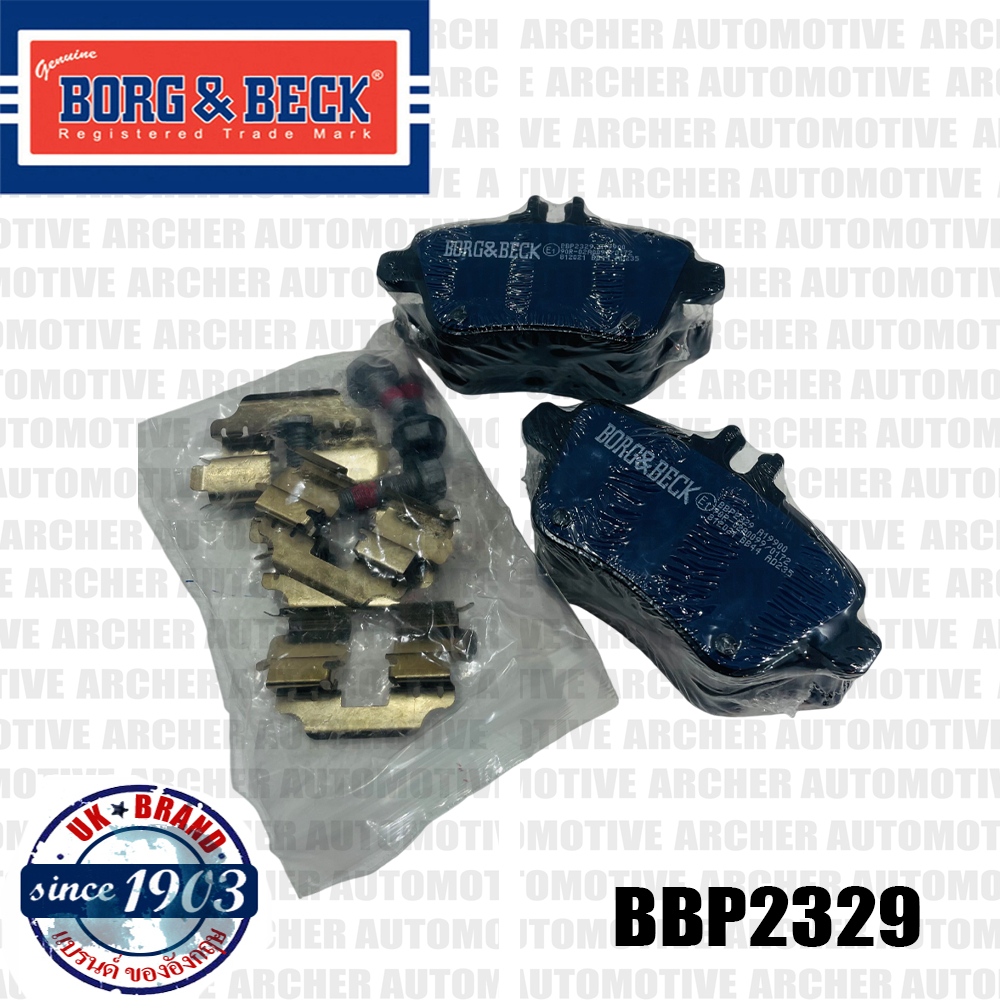 ผ้าเบรก หลัง (brake pad) BENZ A-Class W176 A180 CDi ปี 2014 w/o sport ...