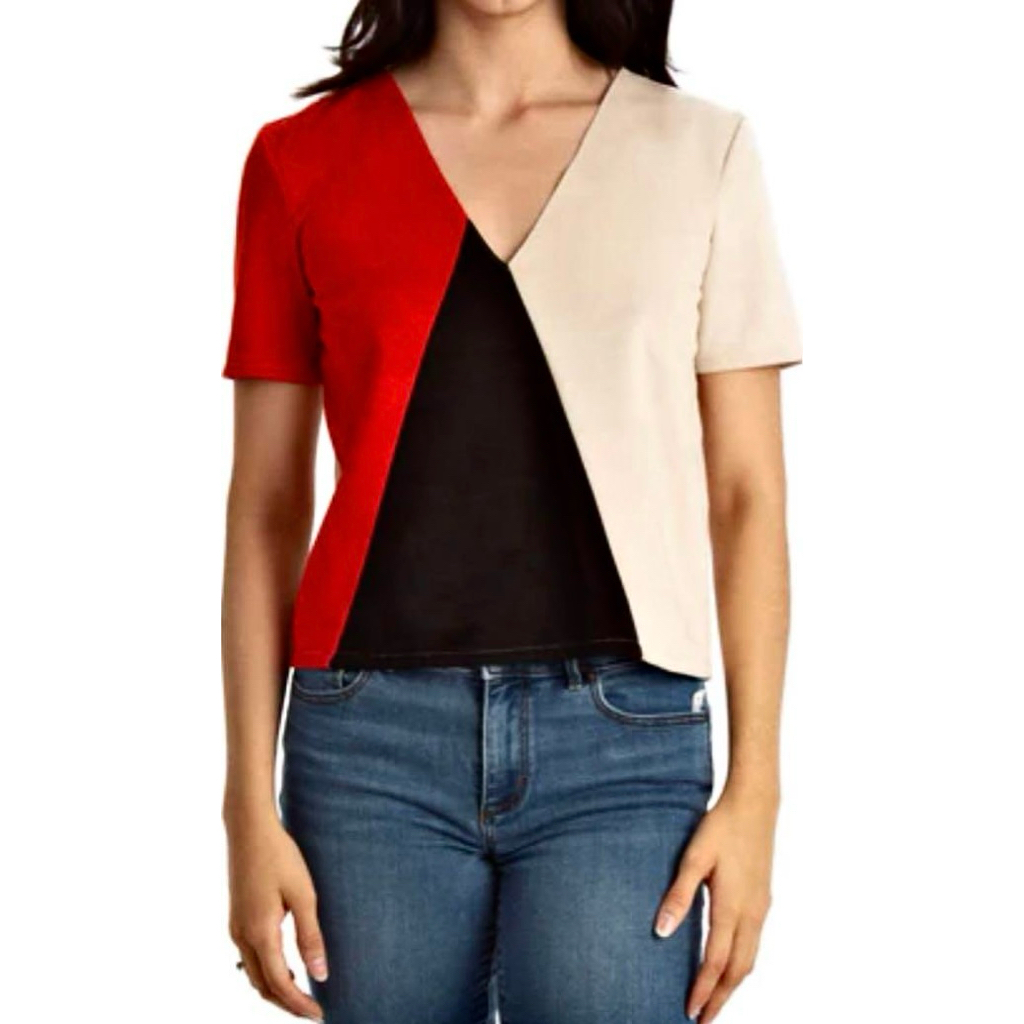 ส่งต่อ zara แท้ 100% เสื้อหนังกลับ faux suade top สีเบจ ดำ ส้ม | Shopee ...