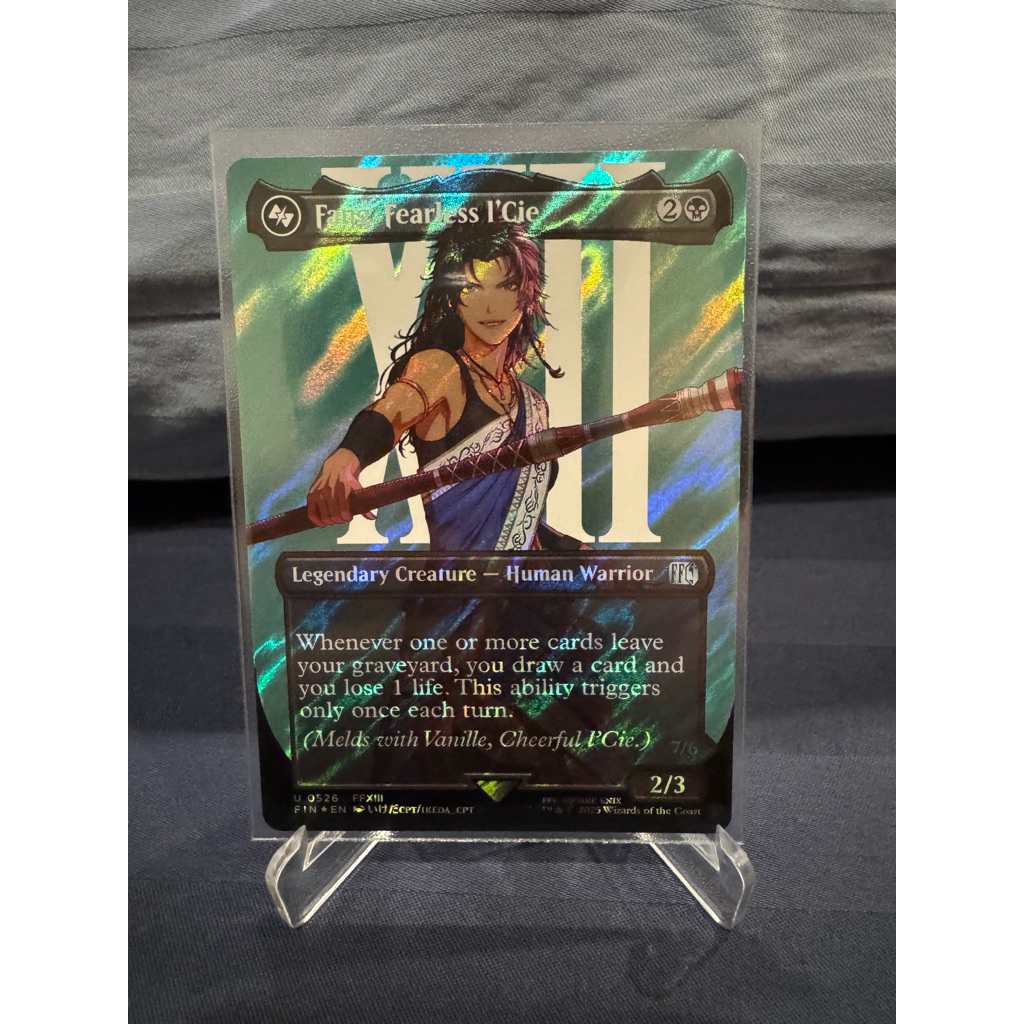MTG Final Fantasy Variants Foil: Fang, Fearless l'Cie (0526 ...