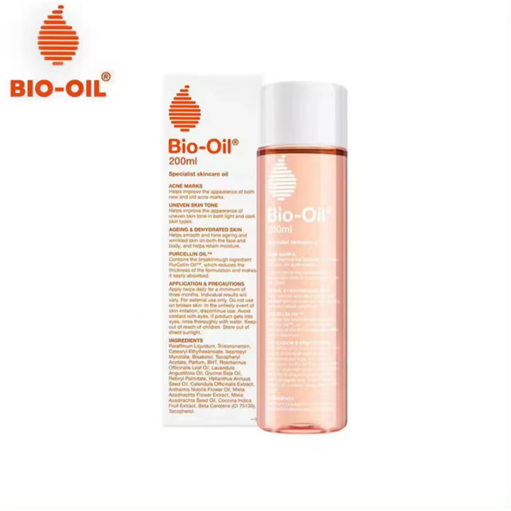 Bio oil 200ml ไบโอออยล์ไบ ลบรอยแผลเป็น โอออยล์ ลดเลือนรอยแผลเป็น ลดผิว ...