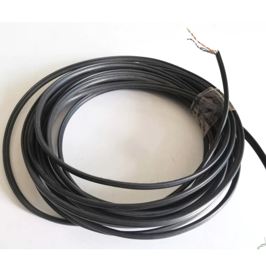 [แบ่งขาย] สายแลน Link US-9015M มีสลิง CAT5E UTP PE OUTDOOR w/Drop Wire ...