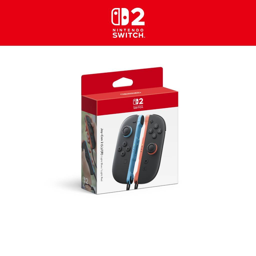 [Nintendo Official Store] Joy-Con 2 (L)/(R) Light Blue / Light Red (คอนโทรลเลอร์) | Shopee Thailand