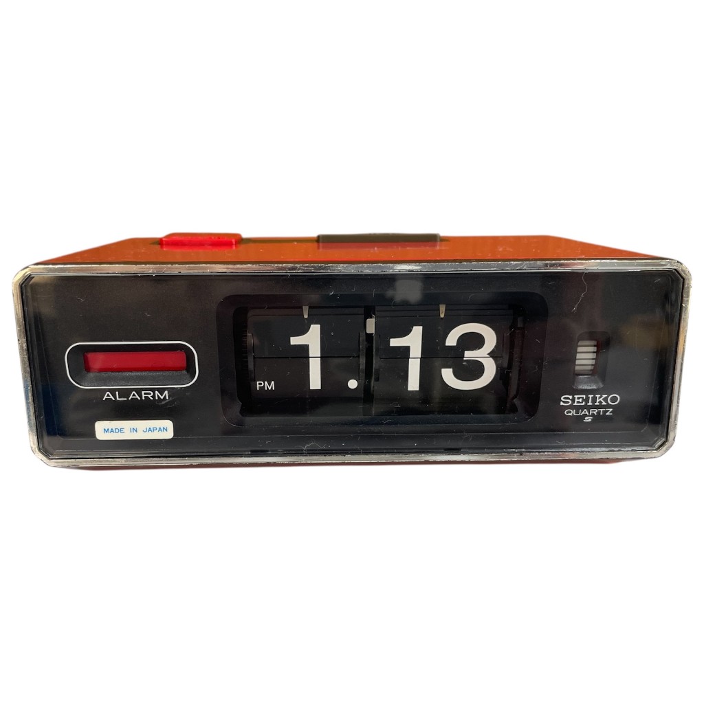 flip clock vintage clock seiko made in japan | Shopee Thailand