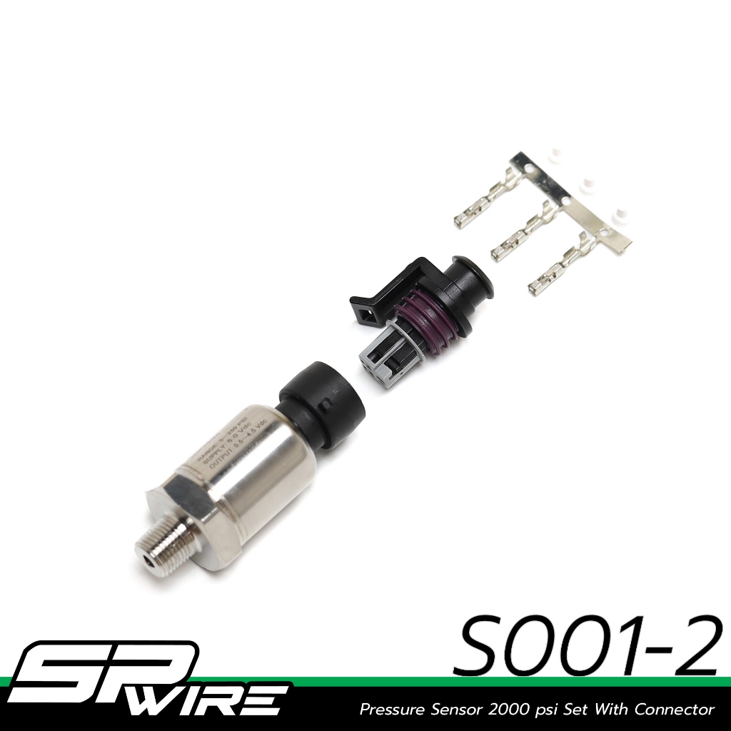S001-2 #Pressure sensor 2000 psi Set with connector-Spwire ...
