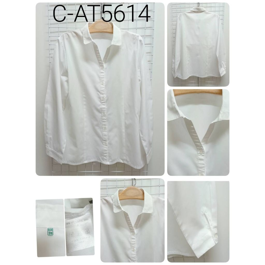 3830. C-AT5614 เสื้อเชิ้ตญี่ปุ่นมือสอง | Shopee Thailand