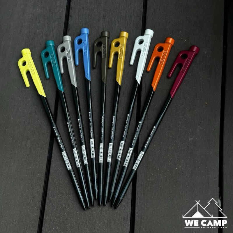 (‼️พร้อมส่ง‼️) Snowpeak color stake 30 สมอบก | Shopee Thailand