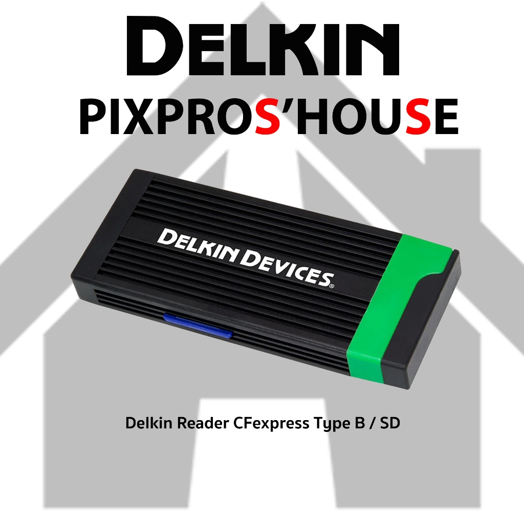 Delkin Card Reader CFexpress Type B and SD | Shopee Thailand