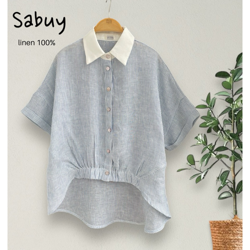 virin_clothing เสื้อลินิน และ คอตตอน รุ่น Sabuy ออกแบบตัดเย็บเอง ผลิตใน ...