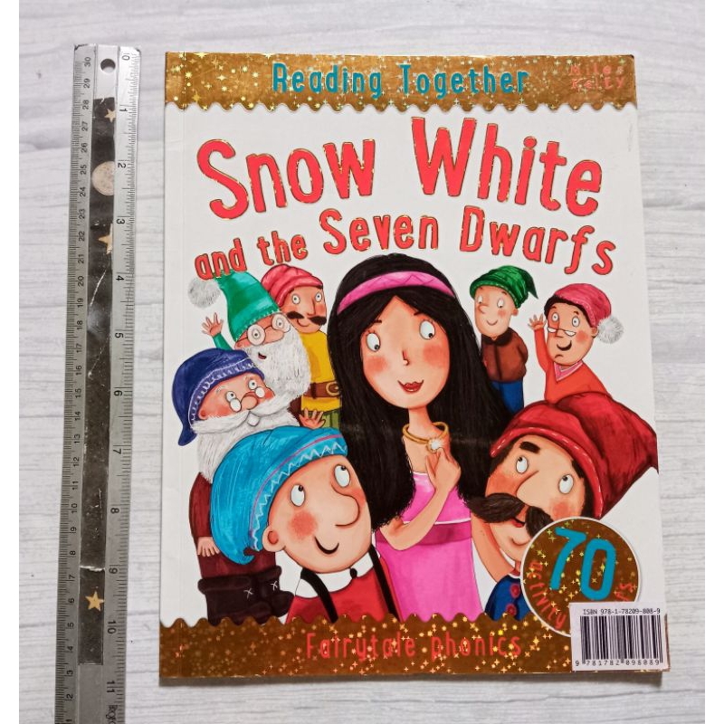 Reading Together Snow White Activity Story book หัดอ่านภาษาอังกฤษ สโน ...