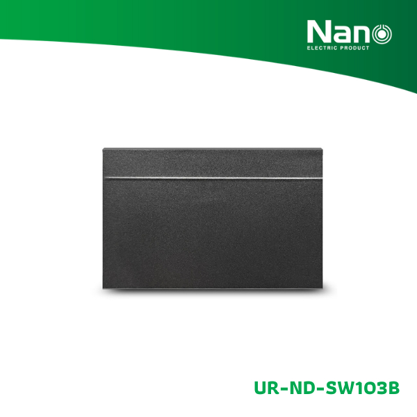 NANO สวิทซ์ 1 ทาง 16A 250V ขนาด 3 ช่อง Nordic series (1 ชิ้น/กล่อง) รุ่น UR-ND-SW103 | Shopee ...