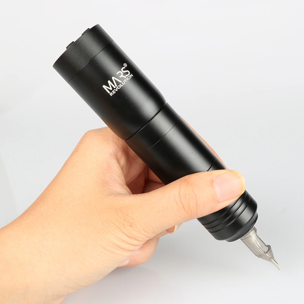 MARS SMART-2 BATTERY PEN BLACK สีดำ เครื่องสักฮอคเพนไร้สาย เครื่องฮอคเ ...