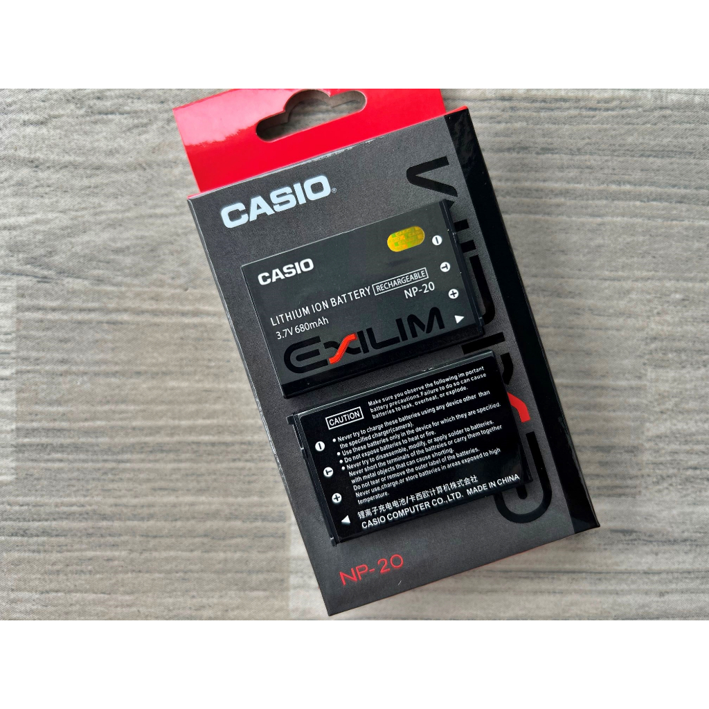 Casio NP-20 แบตกล้อง Casio CNP-20 สำหรับกล้อง Exilim EX-M1 S100 S600 S3 ...