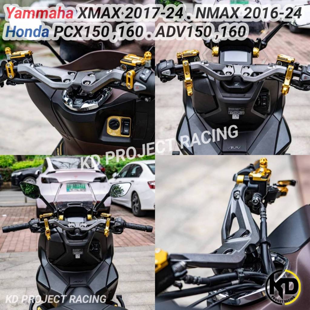 แฮนด์ทรงsport semspeed XMAX, NMAX, PCX150,160, ADV150,160 | Shopee Thailand