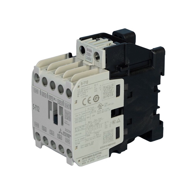 magnetic contactor S-T12 220VAC mitrubishi มิตซูบิชิ แมกเนติก คอนแทคเต ...