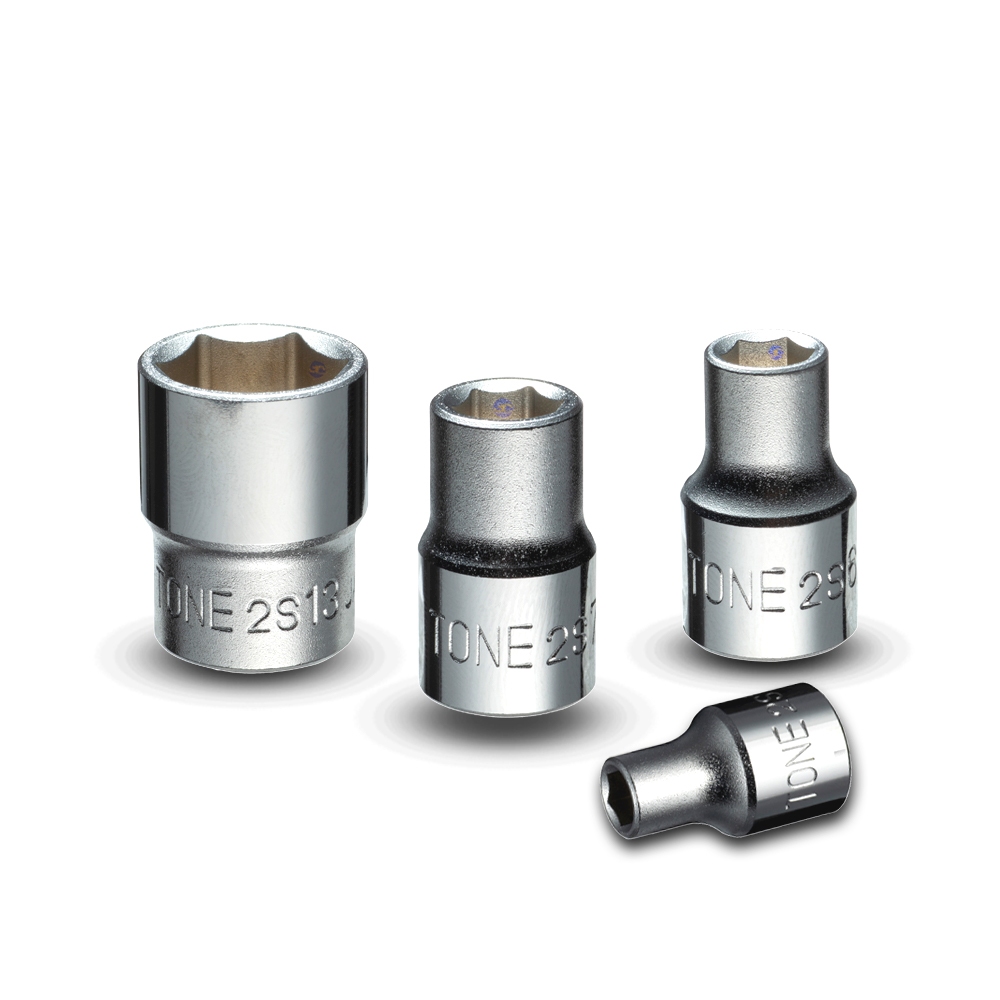 TONE ลูกบล็อก 6เหลี่ยมขนาด 1/4" รุ่น 2S - Socket 6Pt. 1/4" Model 2S | Shopee Thailand