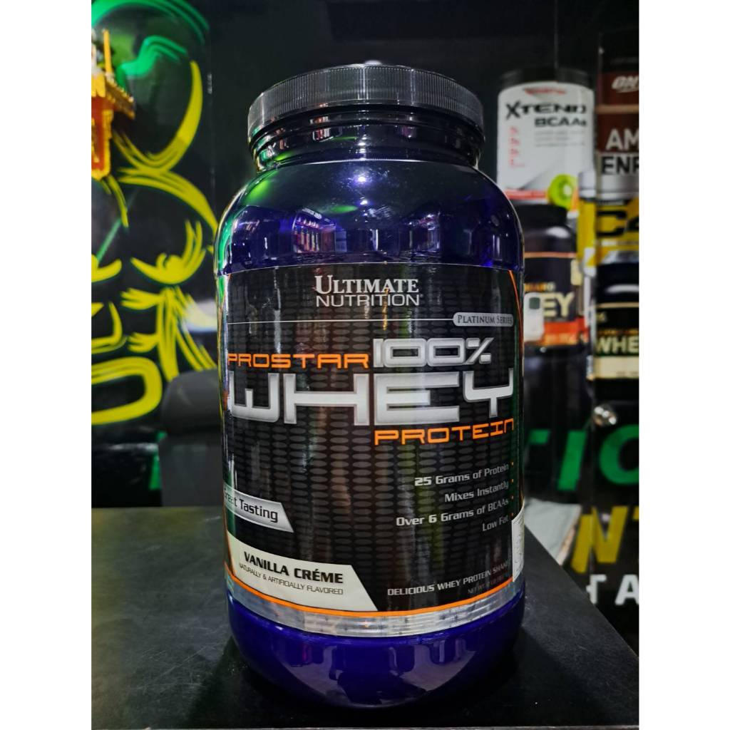 Ultimate Nutrition Prostar Whey Protein 2LB Vanilla - เวย์โปรตีน เพิ่มกล้ามเนื้อ ลดไขมัน ...