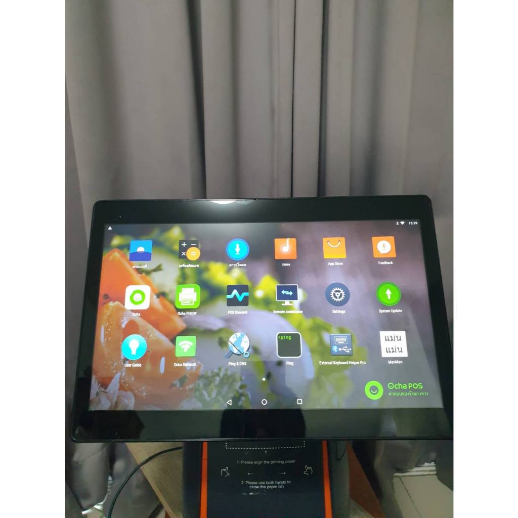 เครื่อง pos ระบบ ocha sunmi T1-G | Shopee Thailand