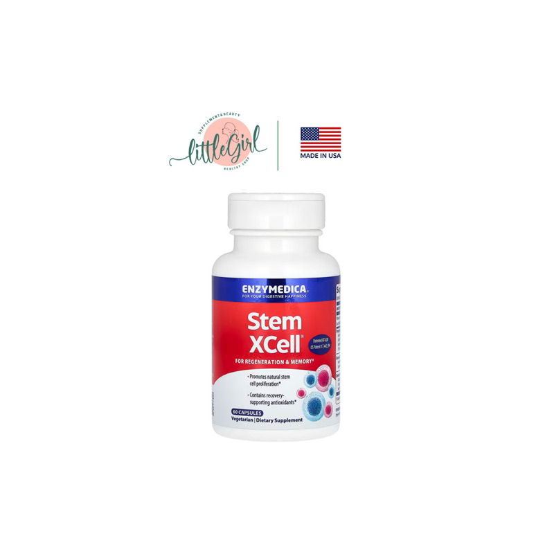 (New Packaging) สเตมเซลล์ Enzymedica Stem XCell 60 Capsules | Shopee ...
