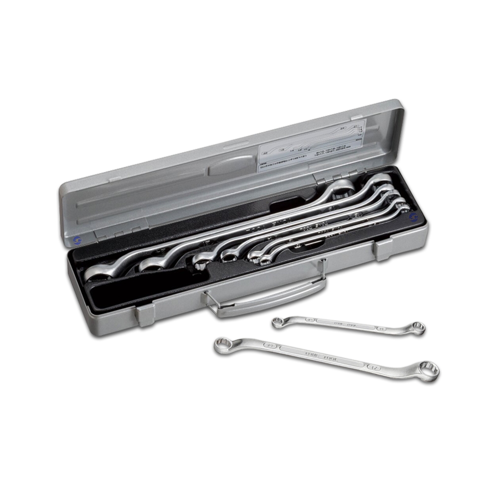 TONE ประแจแหวน 45x10องศา ชุด 6ตัว ขนาด 8-24 มิล รุ่น M446 - Mechanic ...