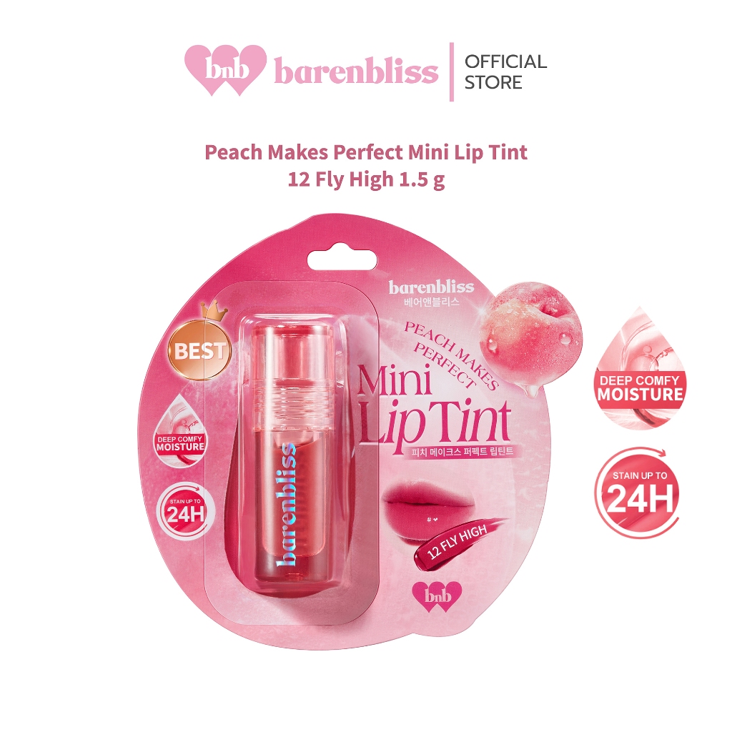 barenbliss Peach Makes Perfect Mini Lip Tint | Shopee Thailand