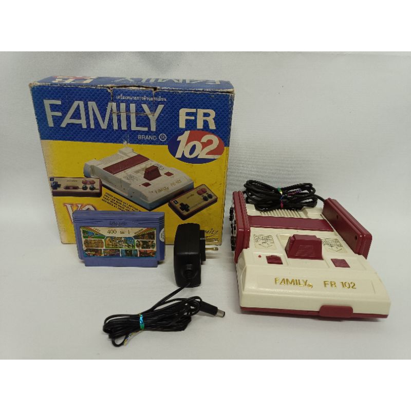 Family FR102 โลโก้นูนทอง แท้งานไทยชุดไฟบ้านพร้อมตลับ 400 in 1 มีเกม ...