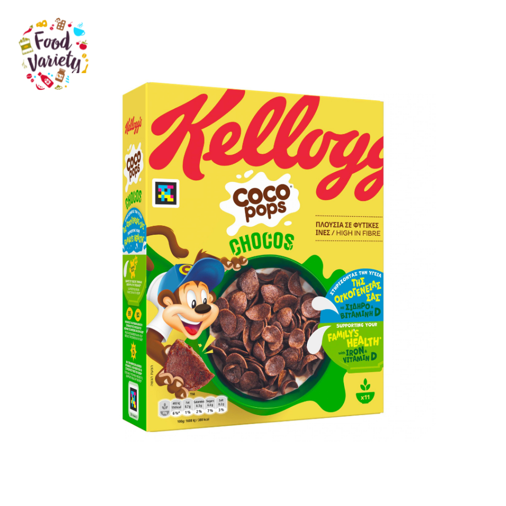 Kellogg's Coco Pops Chocos With Iron & Vitamin 430g | Shopee Thailand