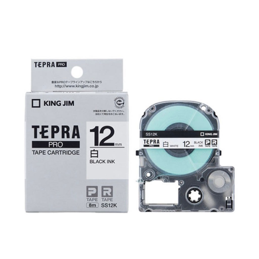 KINGJIM ตลับเทป "TEPRA" PRO ของแท้ 12mm (JAPAN) | Shopee Thailand