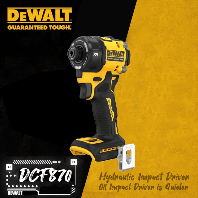 DeWALT DCF870 Hydraulic Impact Driver ไขควง กระแทก ใช้ระบบ ไฮโดรลิค ...