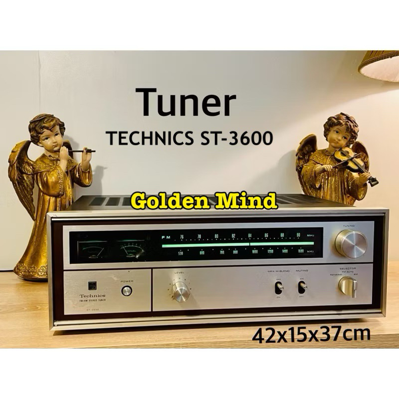 TU-01-20116 จูนเนอร์มือสองจากประเทศญี่ปุ่น TECHNICS FM/AM STEREO TUNER ST-3600 แถมหม้อแปลงไฟฟ้า ...