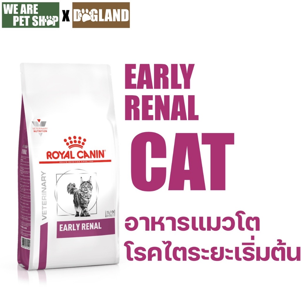 Royal Canin Vet Cat โรคไตในระยะเริ่มต้น EARLY RENAL CAT | Shopee Thailand