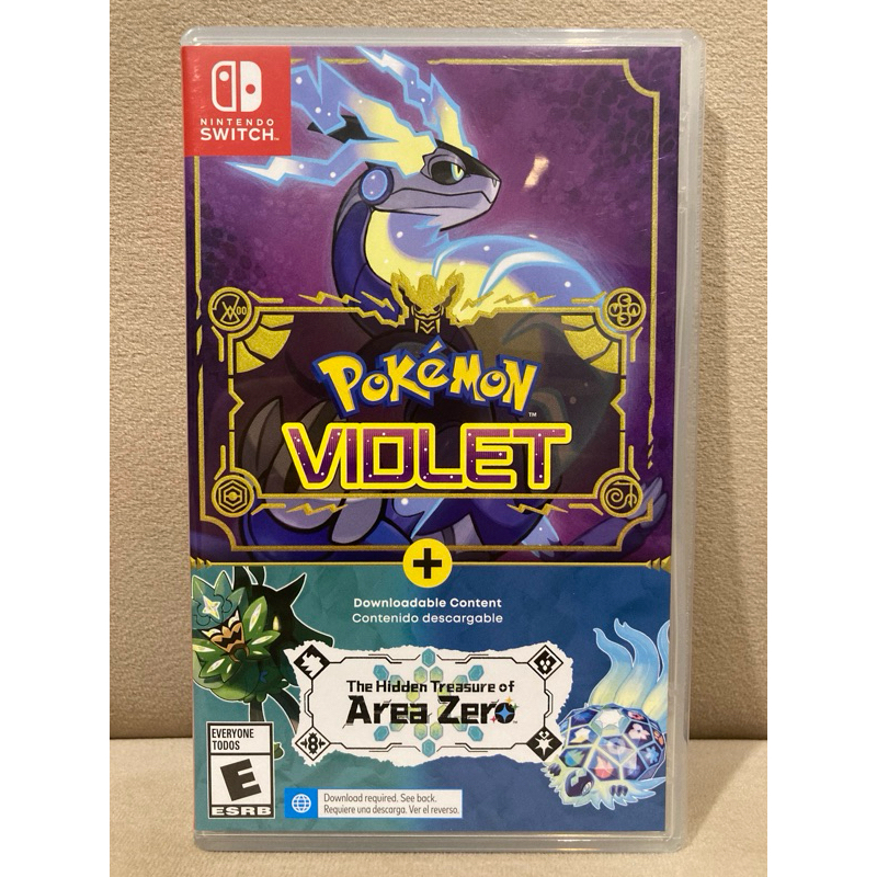 แผ่นเกม Nintendo Switch : Pokémon Violet+DLC The Hidden Treasure of ...