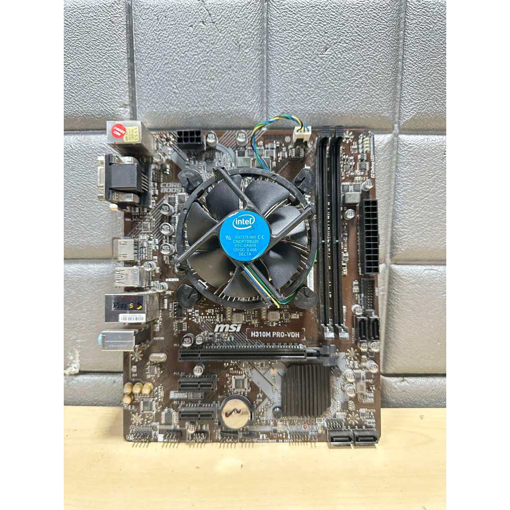 ชุดI3-8100/I5-8500+เมนบอร์ดMSI/ASROCK H310M 1151V2 มือ2 สภาพสวย ...