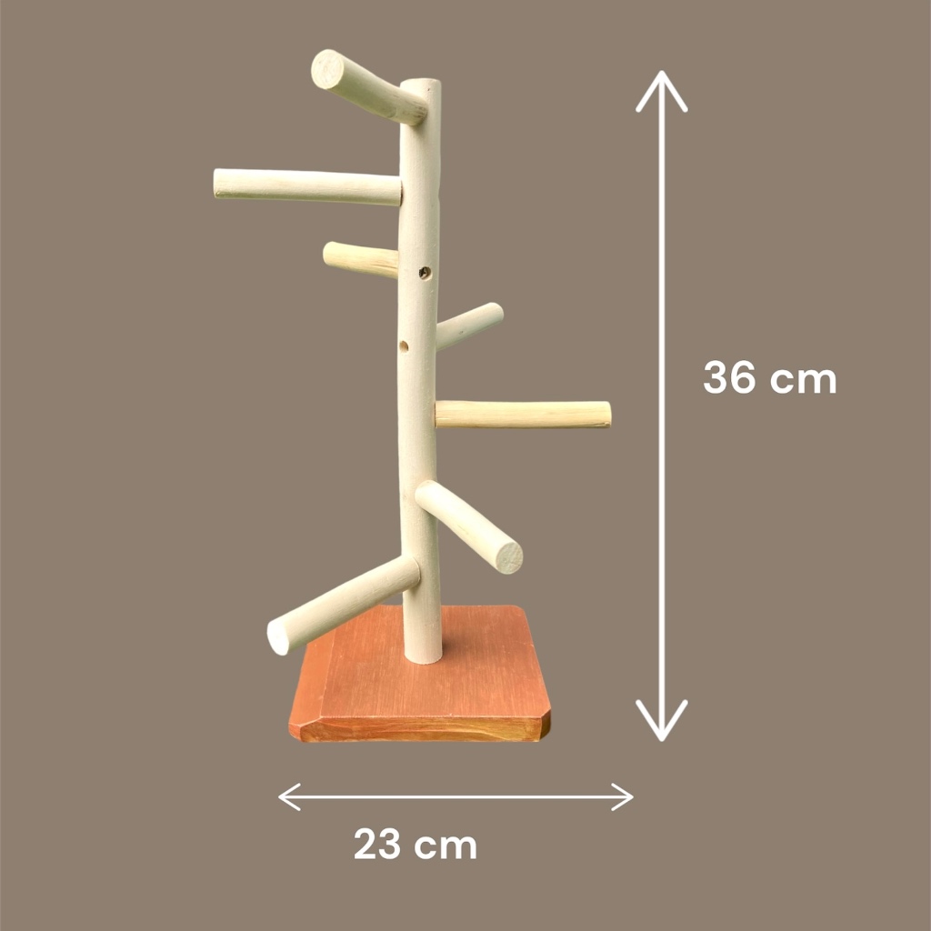 คอนยืนสำหรับนก แบบตั้งโต๊ะ (Spiral perch) คอนยืนแบบบันไดเวียน สินค้าไทย ...