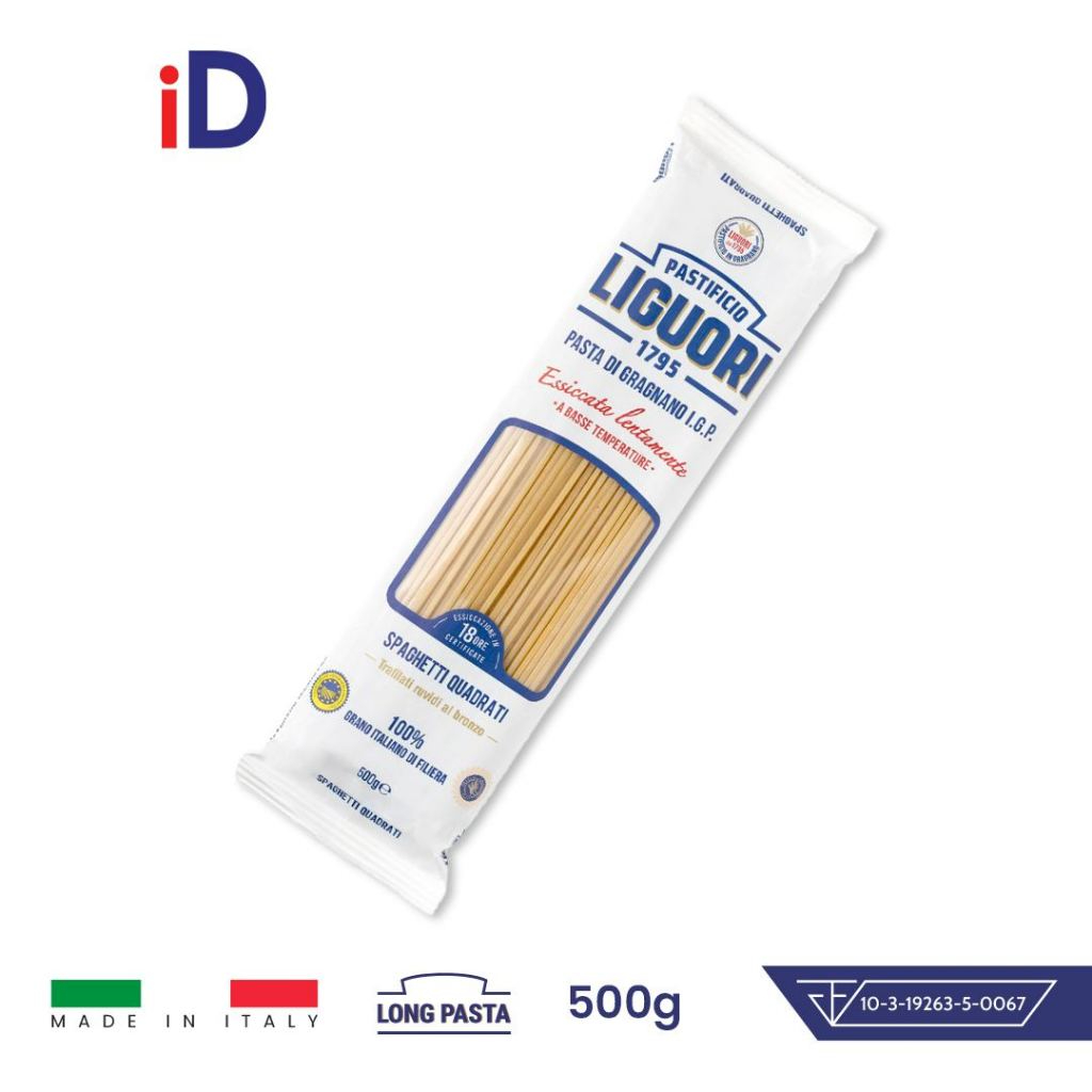 Pastificio Liguori Spaghetti Quadrati Long Pasta 500g - Pasta di ...
