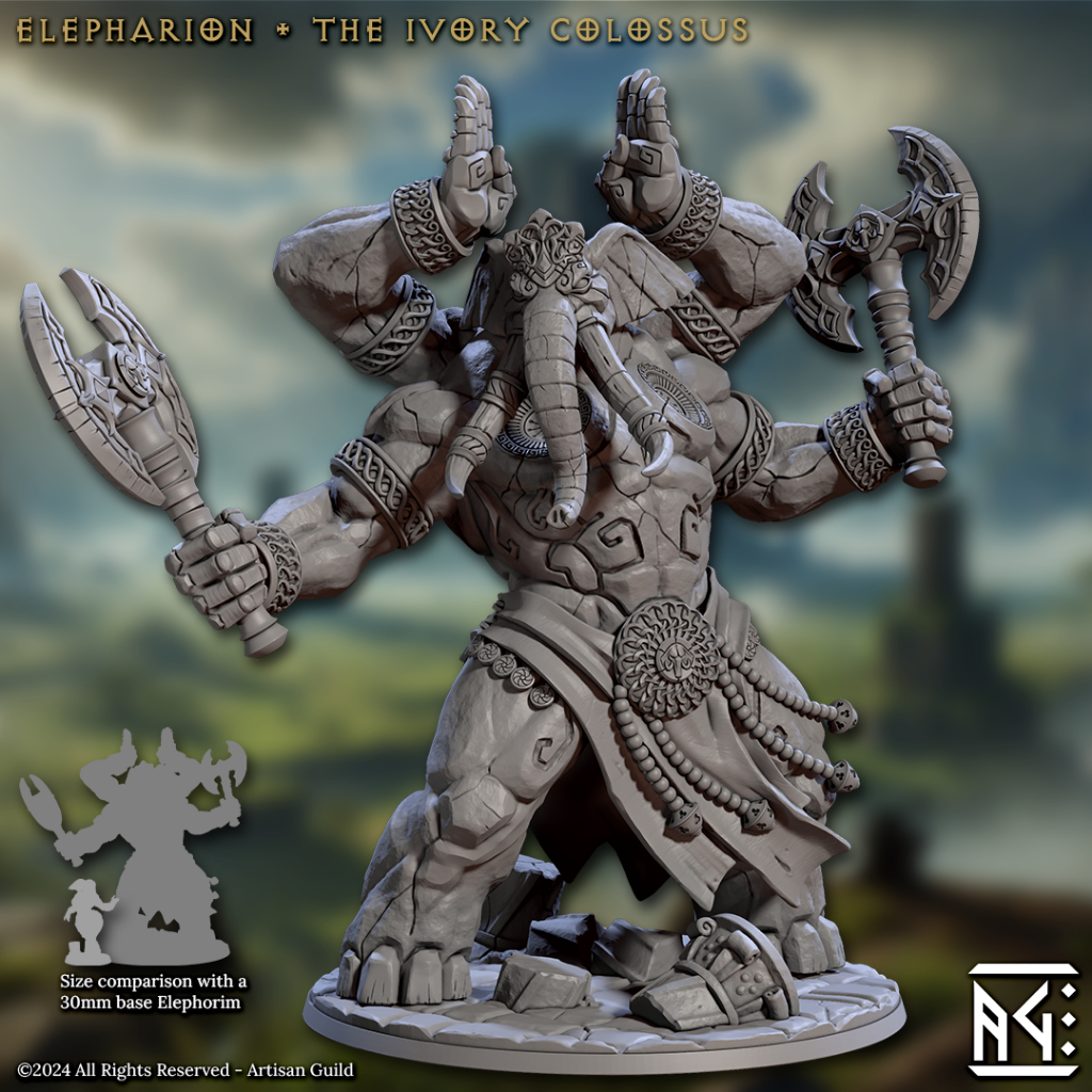 Elepharion - Elephorim Ivory Sentinels Epic Boss - Humanoid Loxodon ...