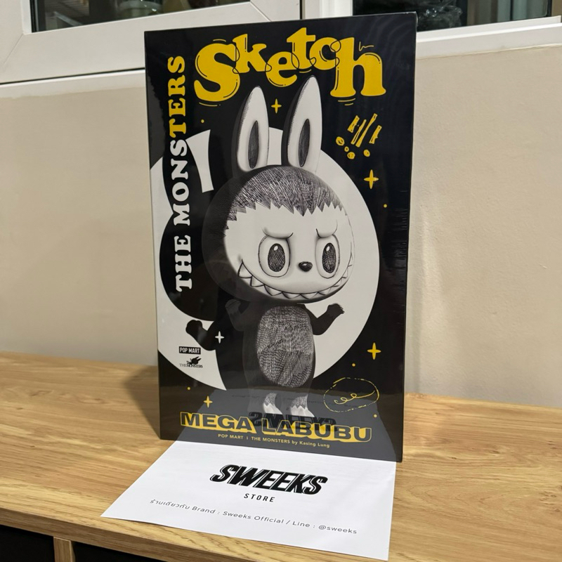 💥พร้อมส่ง💥 Labubu Sketch 400% ของใหม่ในซีล | Shopee Thailand