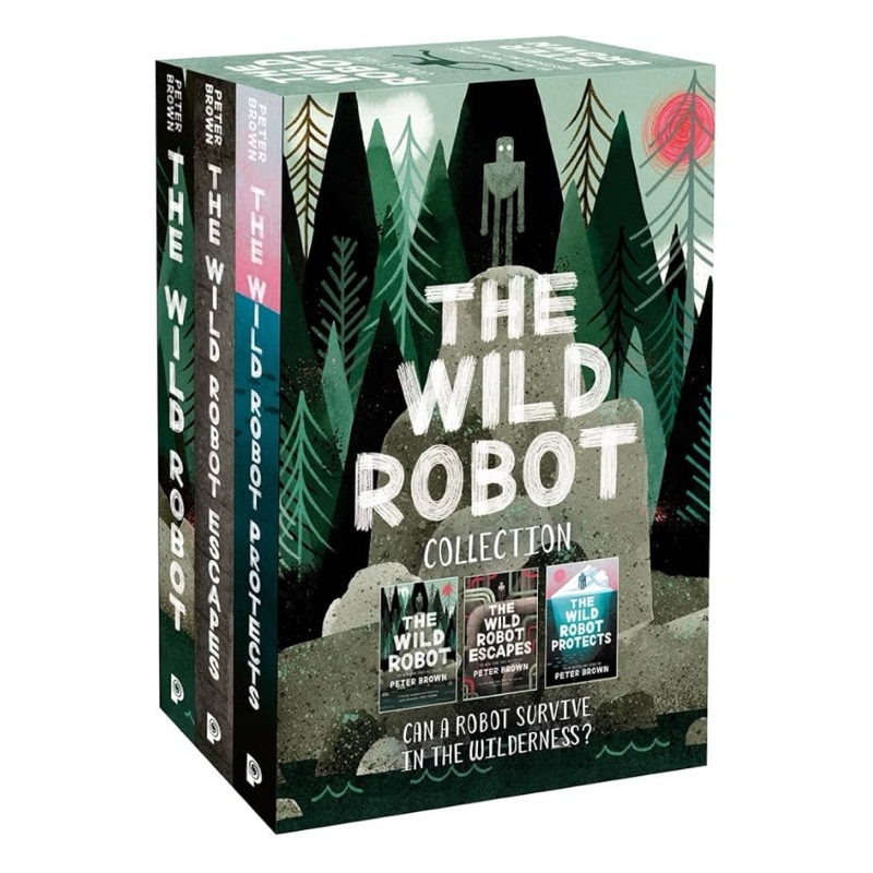 The Wild Robot Collection 3-Book Boxed Set By Peter Brown | Shopee Thailand