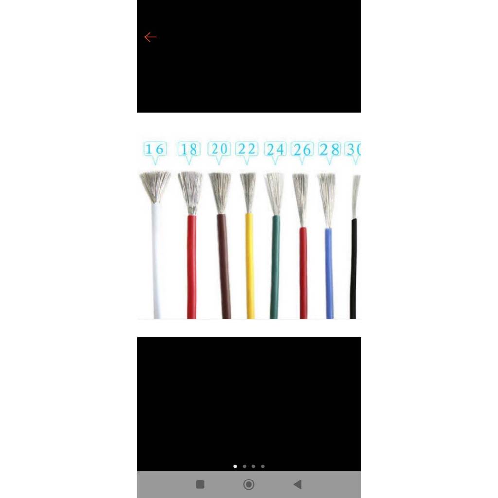 สายไฟ สายไฟเดี่ยว PVC-1007 16AWG 18AWG 20AWG 24AWG 80°C 300V ราคาต่อ 1 เมตร ตัดยาวตามจำนวนที่ ...