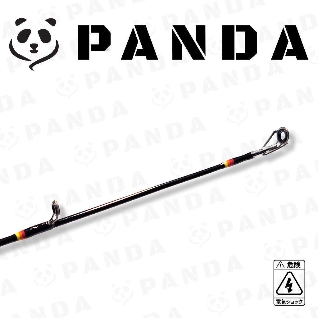 คันเบ็ดตกปลา คันตีเหยื่อปลอม PARROT PANDA แพนด้า 6.6 ฟุต 2 ท่อน ไฟเบอร์ ...