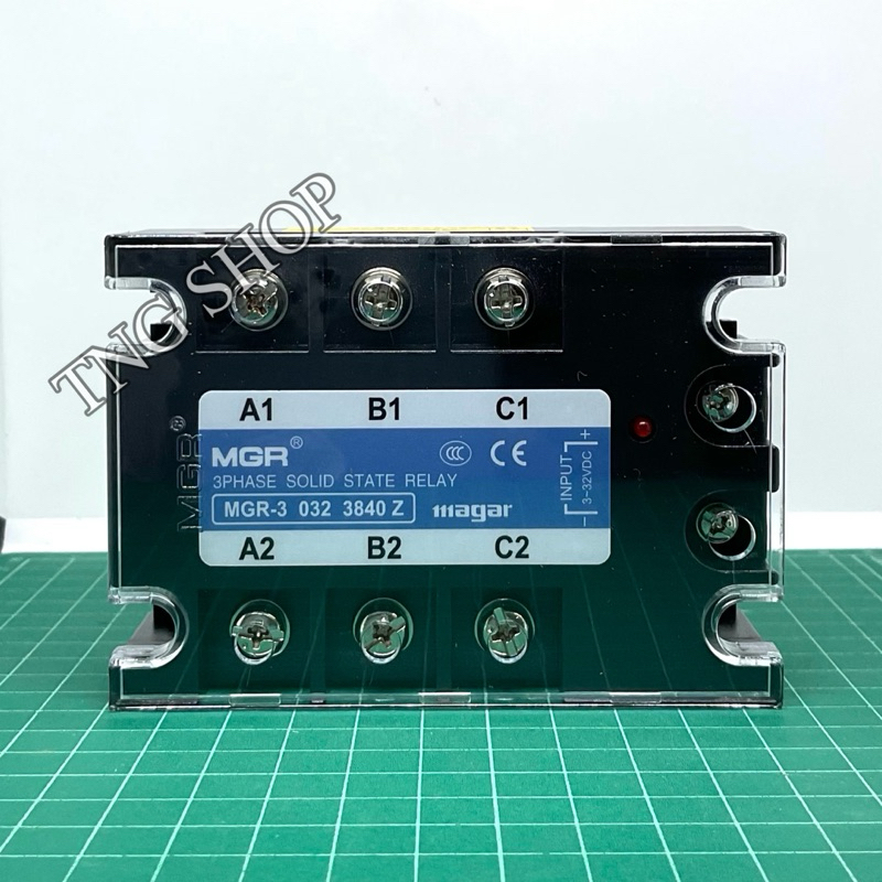 MGR-3 032 3840 Z / 3860 Z / 3880 Z 38100 Z 40A/60A/80A/100A Mager SSR รีเลย์โซลิดสเตตสามเฟส DC ...