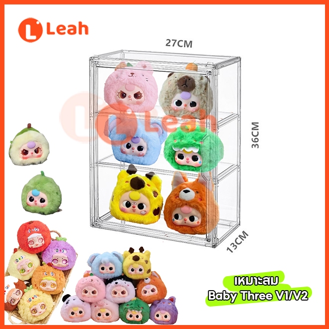 กล่องใส่ art toy สามารถแขวนผนังได้ Baby three/popmart/kimmon จอแสดงผล ...