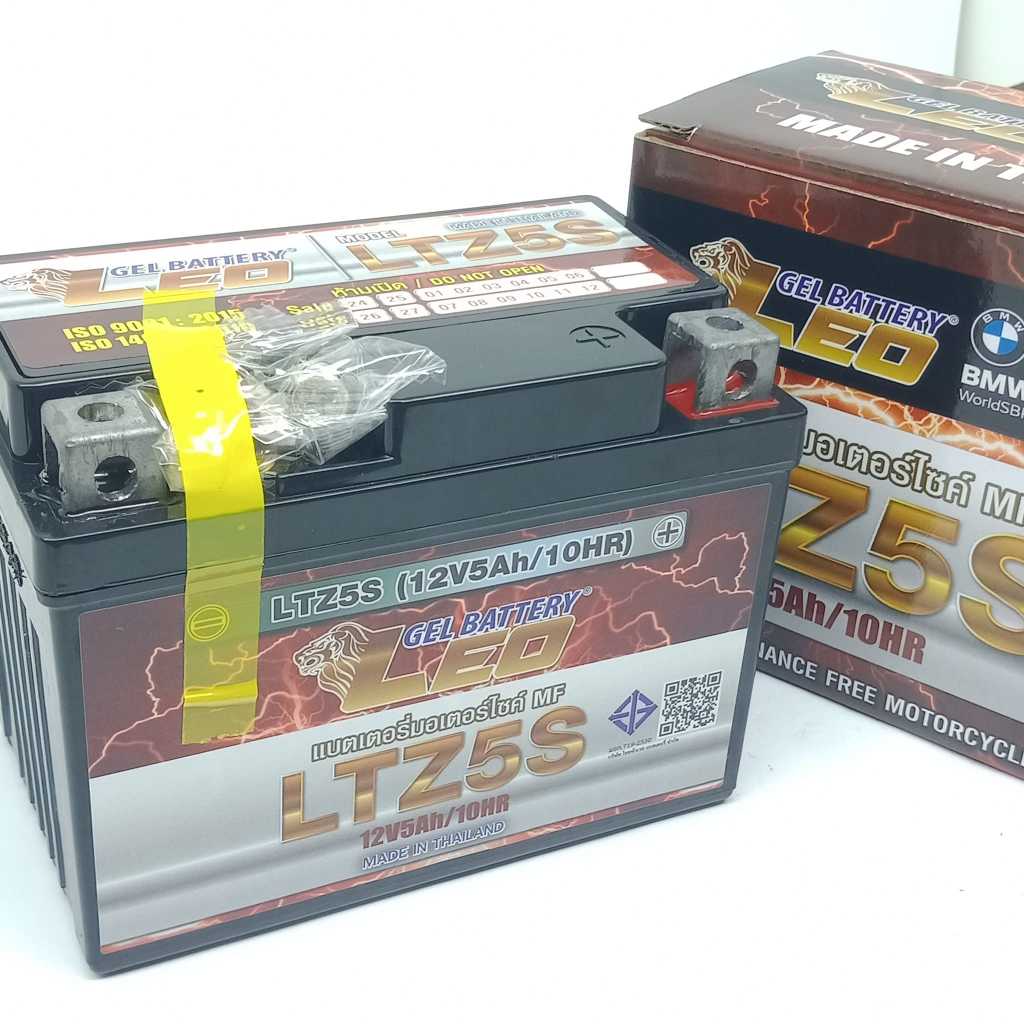 แบตเตอรี่รุ่นใหม่ล่าสุด สำหรับ Honda wave ทุกรุ่น แบตเตอรี่ LEO LTZ5S ...